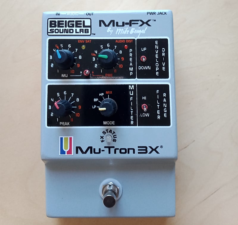 Mu-Fx Mu-Tron / Tru-Tron 3X Beigel Sound Lab 2015 hand signed | Reverb