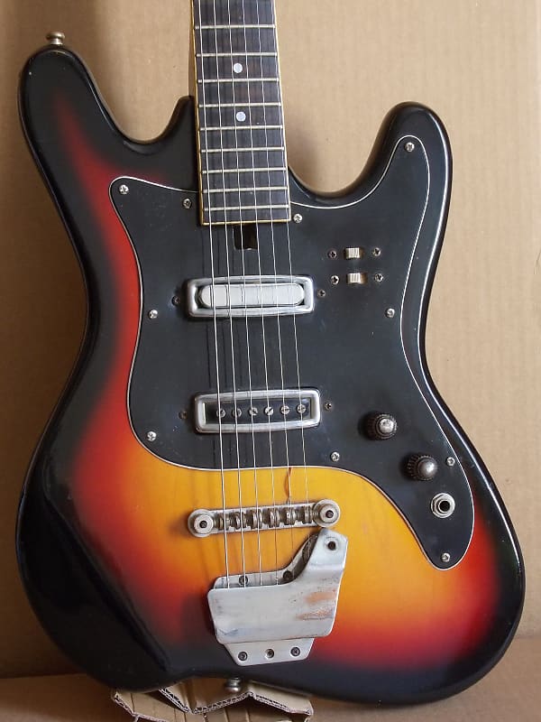 Harmony H-802 (Teisco-Guil) "Hertiecaster" 1970 | Reverb