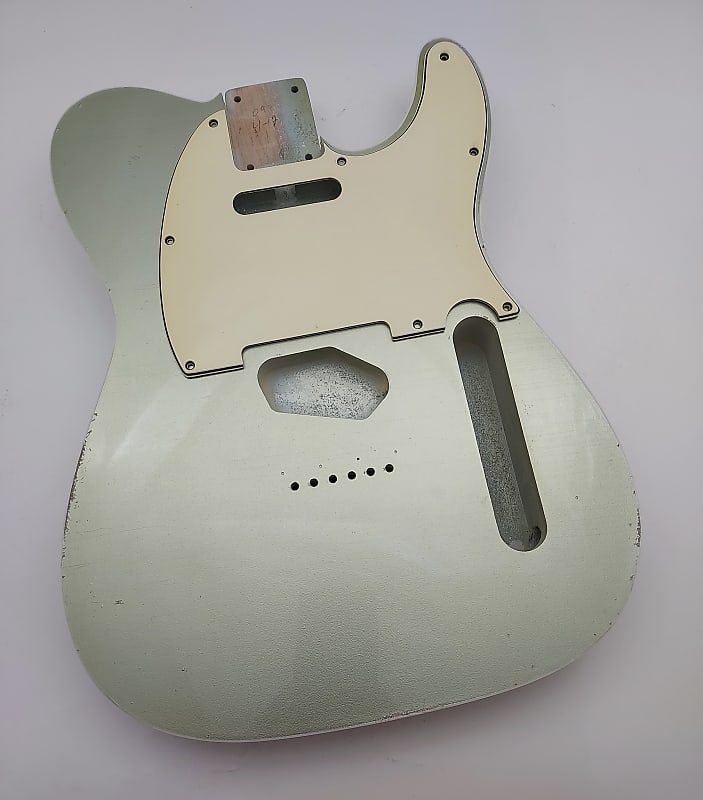 4lbs 8oz BloomDoom Nitro Lacquer Aged Relic Ice Blue Metallic | Reverb