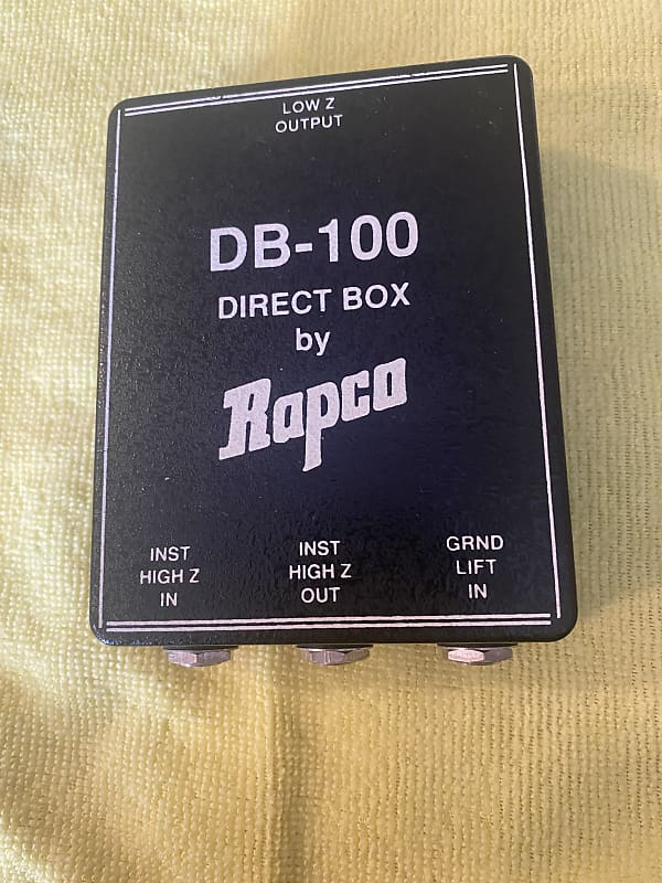 Rapco DB-100 D.I. Box w/ Original Box | Reverb