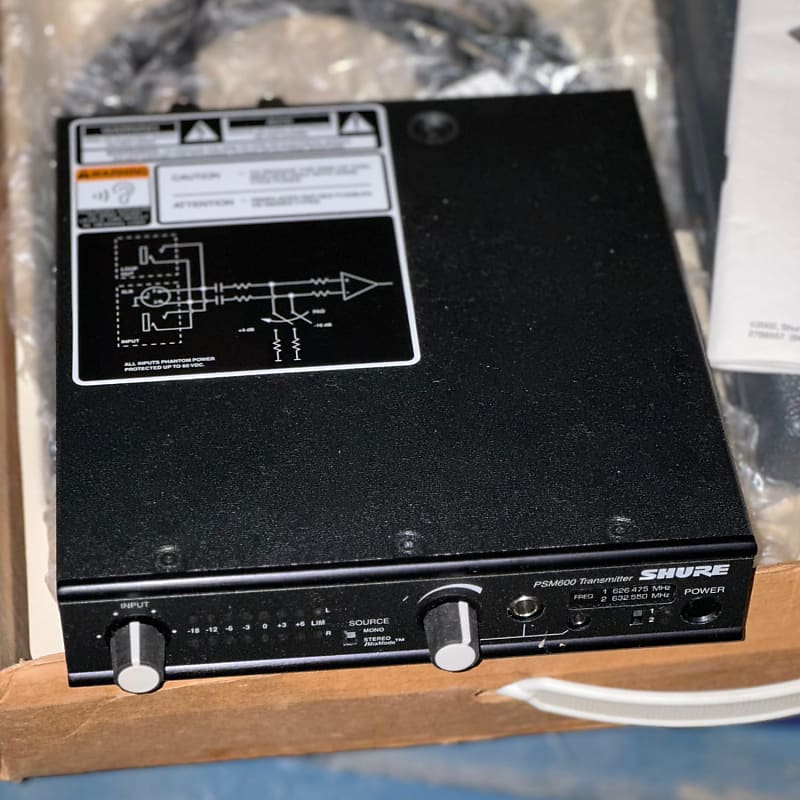 Shure PSM 600 In Ear Monitor Transmitter/Receiver | Reverb