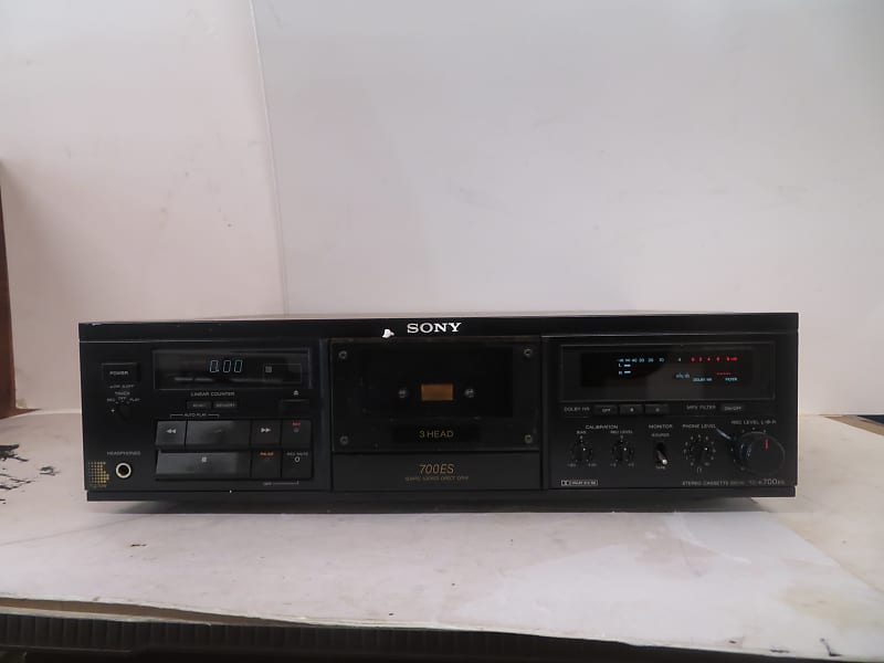 Sony TC-K700ES Cassette Player/Recorder - Black | Reverb