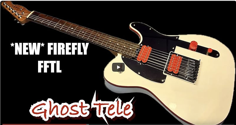 Firefly FFTL Ghost White John 5 Telecaster 2024 - Ghost | Reverb