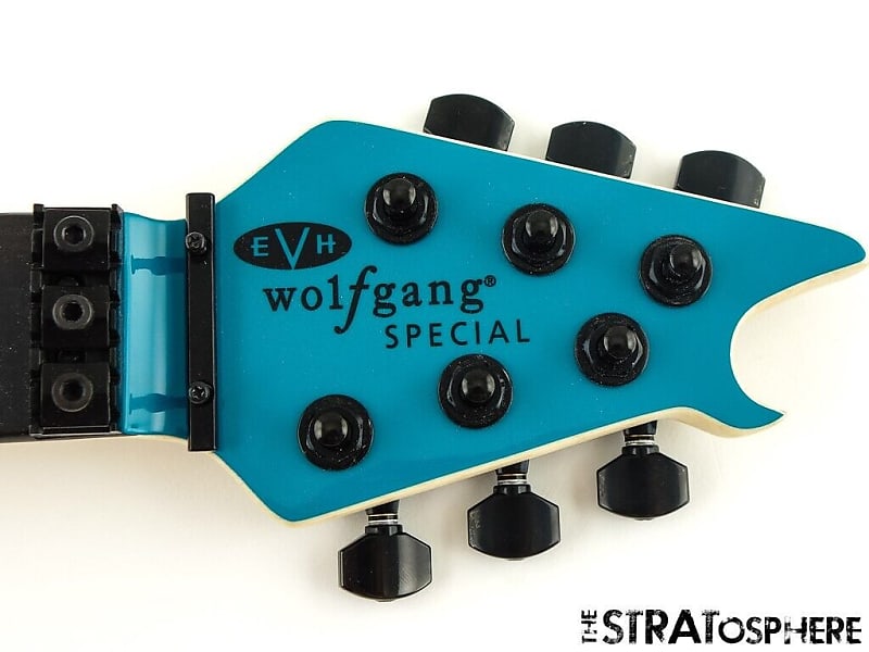 Eddie Van Halen EVH Wolfgang Special NECK & TUNERS, Ebony | Reverb