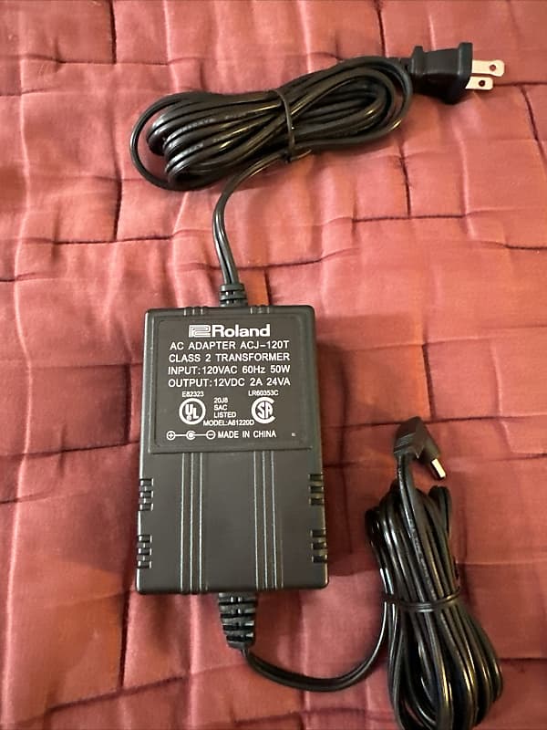 Roland ACJ-120T. Genuine Roland 12VDC 2A Center Minus | Reverb