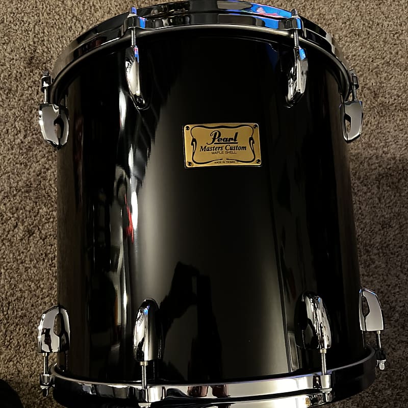 Pearl Masters Maple Custom MMX 15x14 Tom Rare Size! Beautiful | Reverb