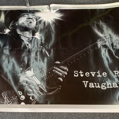 Stevie Ray Vaughn Original poster Syrian Mosque 1986 - Semi | Reverb