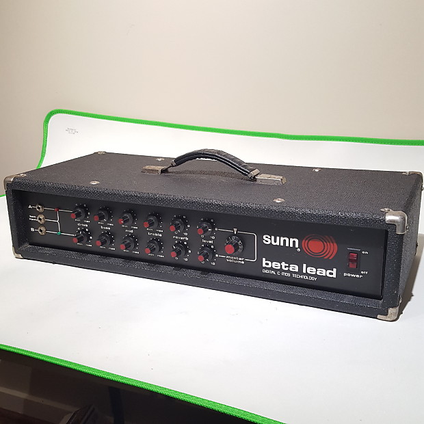 Sunn Beta Lead AMP Head - late 70's/Early 80's | Reverb