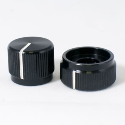 Concentric Stacked Aluminum Knob - Black Gloss | Reverb