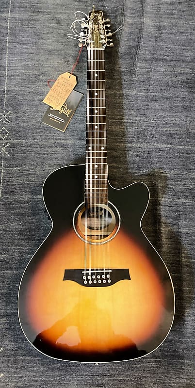 VV: MINT Seagull Coastline OM 12 string guitar, Fishman pup, | Reverb