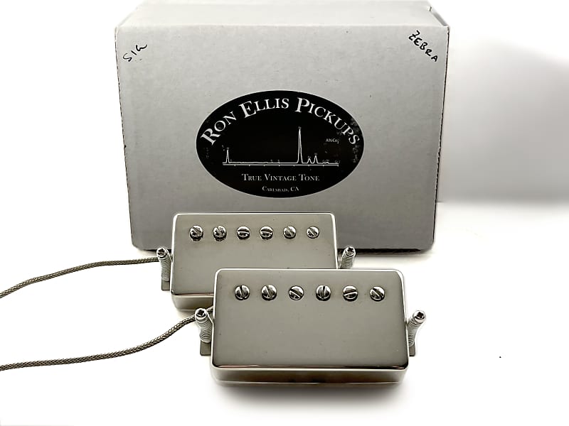 Ron Ellis Signature PAF Humbucker Set - 2021 - Nickel | Reverb