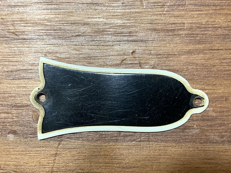 Gibson Wide Bevel Truss Rod Cover 50's-60's Vintage | Reverb