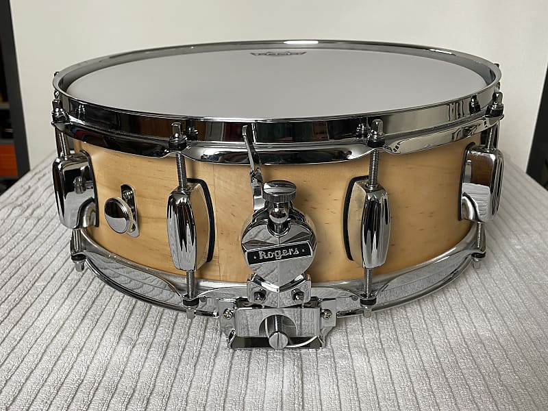 Rogers Dyna-Sonic Snare, 5x14 Ten Bread and Butter Lugs, | Reverb
