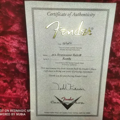 Fender Doubleneck Custom Shop Masterbuilt Todd Krause | Reverb