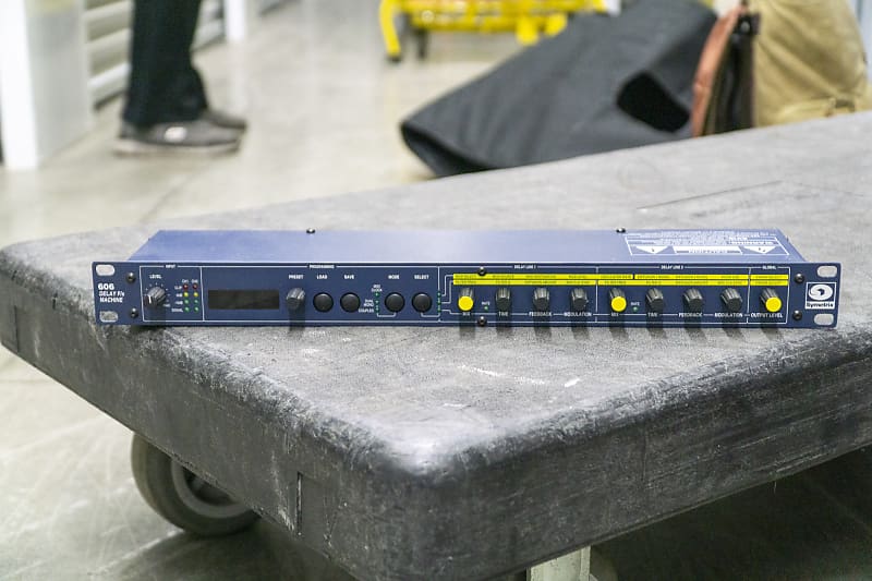 Symetrix 606 Delay FX Machine with Flowchart | Reverb