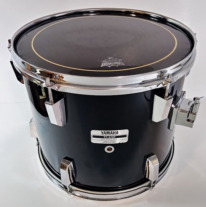 Yamaha TT-413P 13'' Rack Tom / 1980's / Black | Reverb