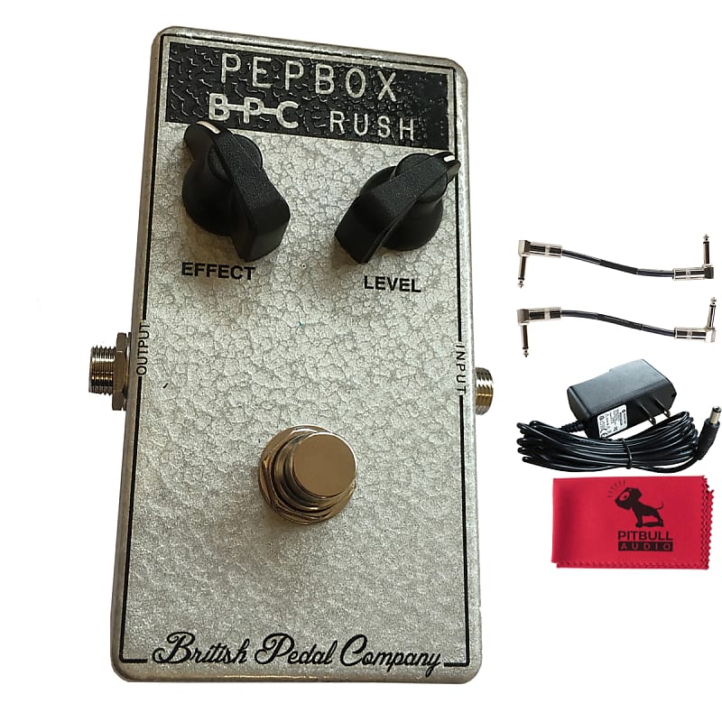 British Pedal Company Compact WEM Pepbox Fuzz Pedal w/ Power, | Reverb