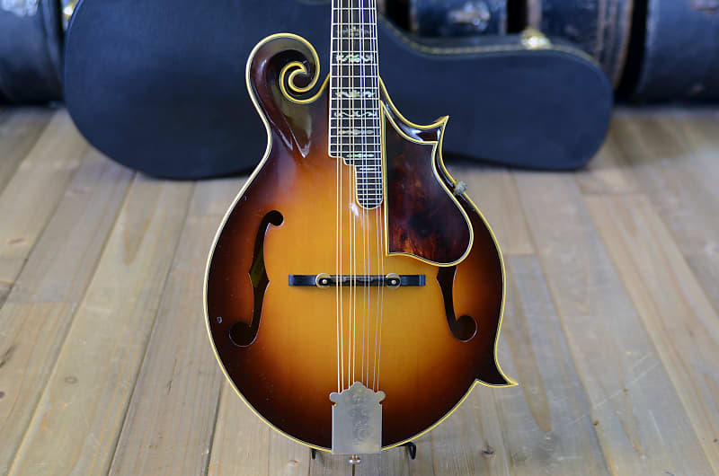 1978 Alvarez F-5 Mandolin fern headstock inlay, model A-800 | Reverb