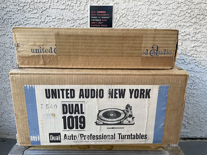 Vintage Dual 1019 Stereo Turntable Record Player NOS 70s | Reverb