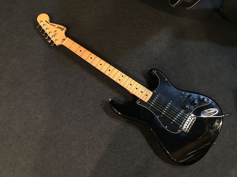 No.043725 1980 GRECO Spacey Sound SE-450 Black FUJIGEN | Reverb UK