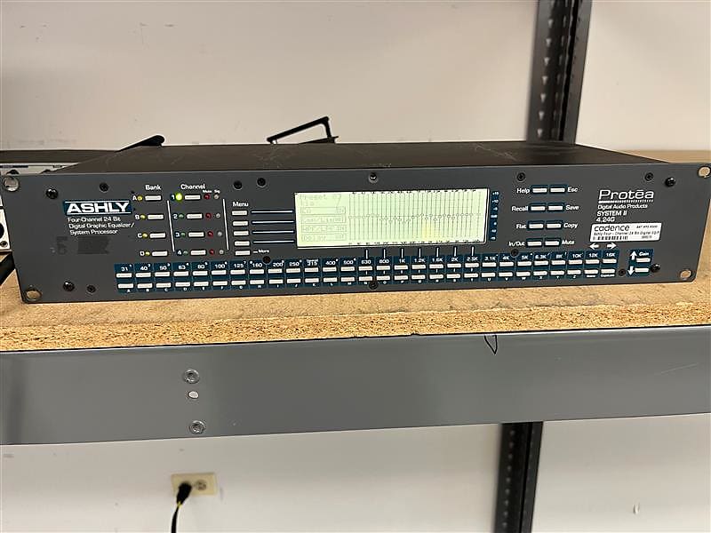 Ashly Protea 4.24G Equilizer/Processor | Reverb