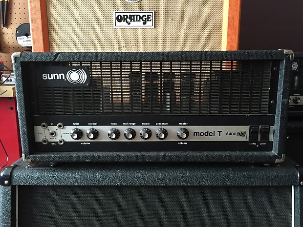 SUNN Model T 1974 - 1st Generation Amp Head | Reverb