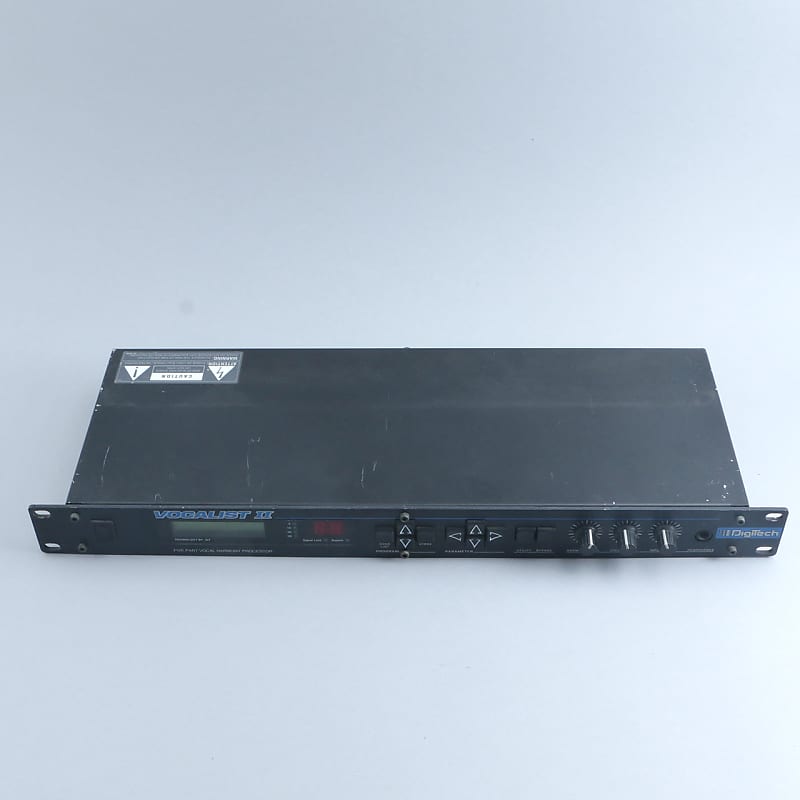 Digitech Vocalist II Vocal Effects Processor For Parts | Reverb Canada