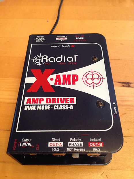 Radial X-Amp amp driver / class A reamp box | Reverb
