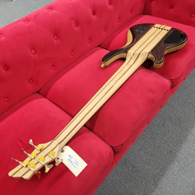 Wolf S10-6 Lined Fretless 6 String Bass with Rosewood Top - | Reverb