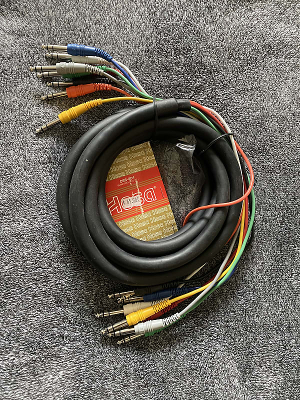Hosa CSS-804 Snake Cable 4m (13.2 feet) TRS to TRS | Reverb