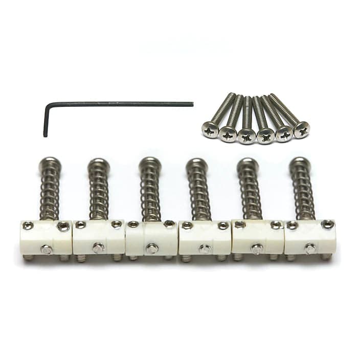 Graph Tech PQ-8166-00 TUSQ Saddle Barrel I.O.S. 6-Piece Tele | Reverb