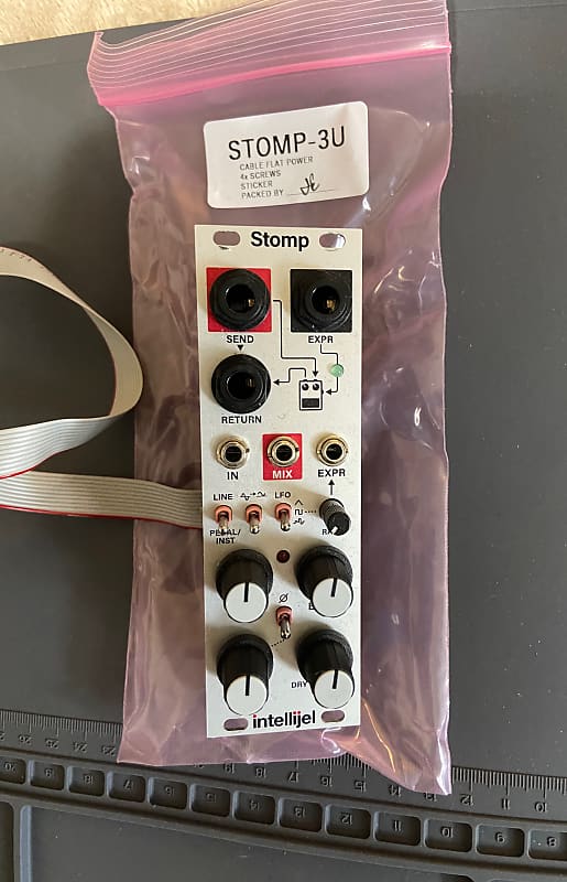 Intellijel Stomp Effects Send/Return with Expression Control | Reverb