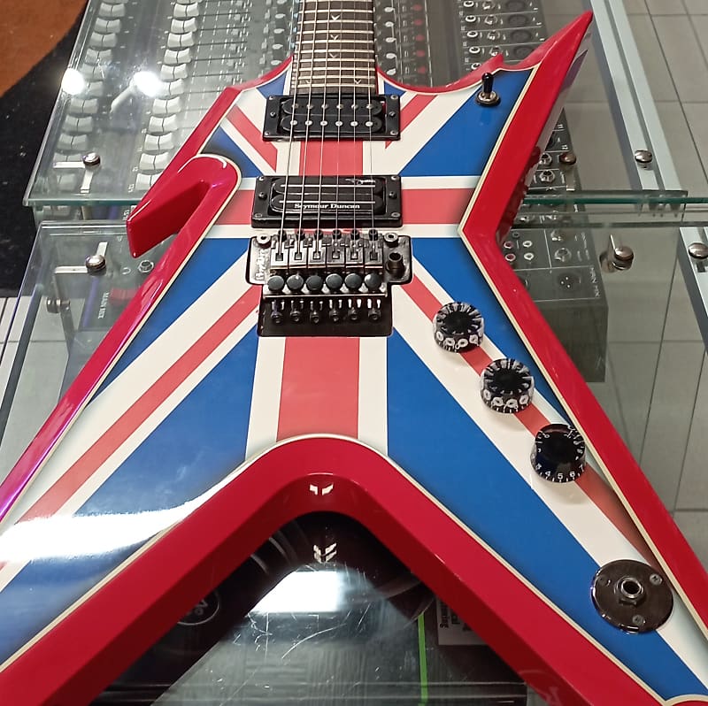 Dean Dime Razorback union jack Limited Edition | Reverb Ireland