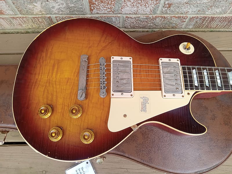 2018 Gibson Les Paul Custom Shop R9 Standard Brazilian | Reverb