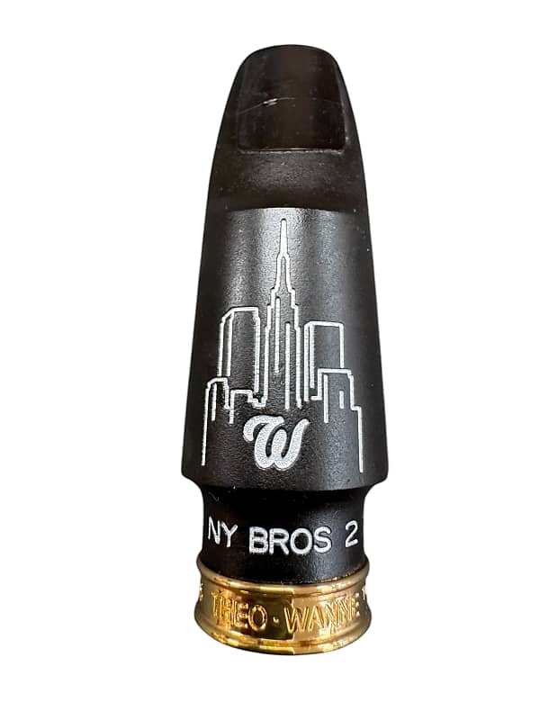 Theo Wanne NY Bros 2 Alto Sax Size 5 - Hard Rubber | Reverb