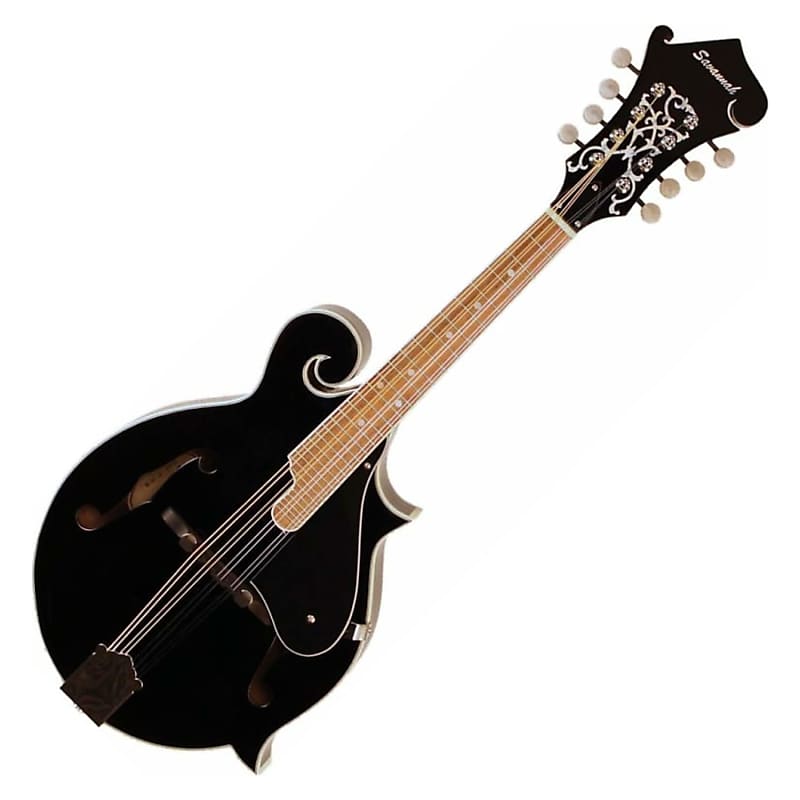 Savannah F Style Mandolin SF-100-BK Black Customer Return | Reverb