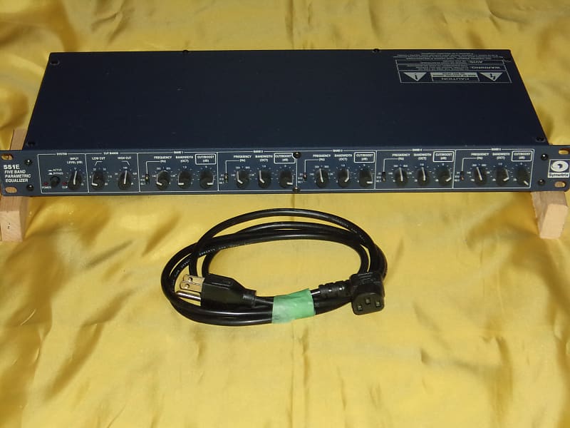 Symetrix 551E Five Band Parametric Equalizer 2000 | Reverb