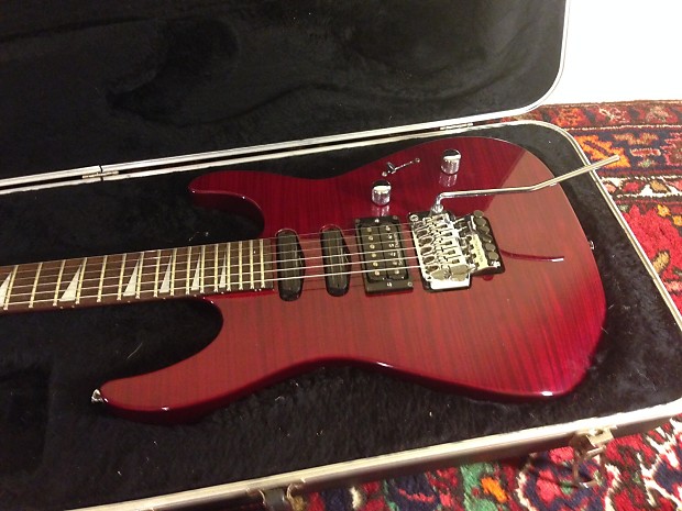 Jackson SL3 Soloist Flame Maple Red | Reverb