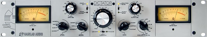 Gainlab Audio Dictator Dual Pentode Vari-Mu Compressor | Reverb