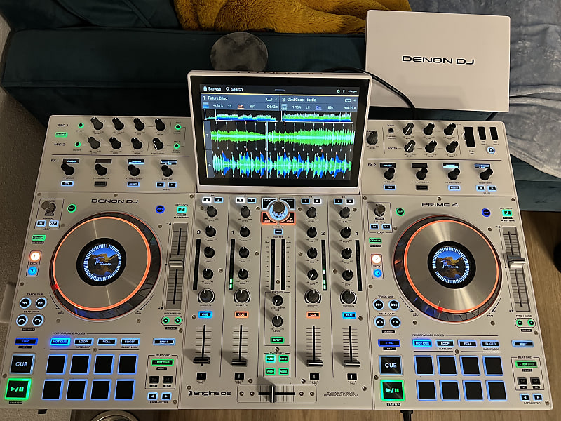 Denon Prime 4 Limited Edition 2021 White | Reverb