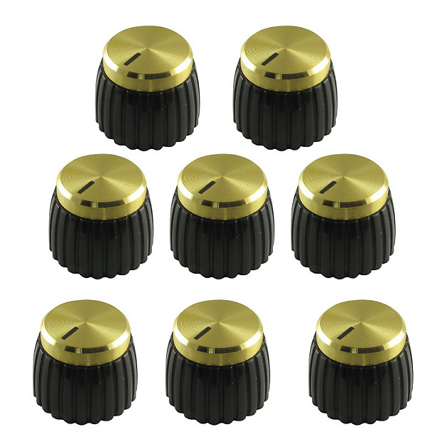 Genuine Marshall Amp Push On Replacement Knobs - Set of 8 - | Reverb