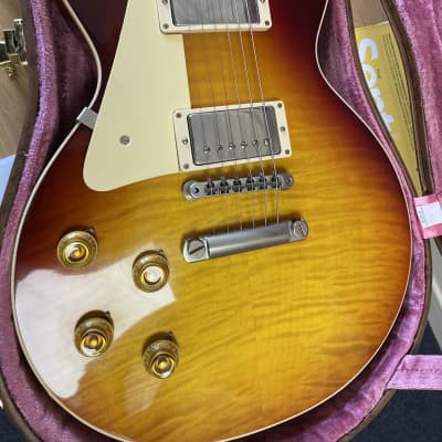 Left Handed Gibson R9 1959 Les Paul Standard VOS reissue 2018 | Reverb