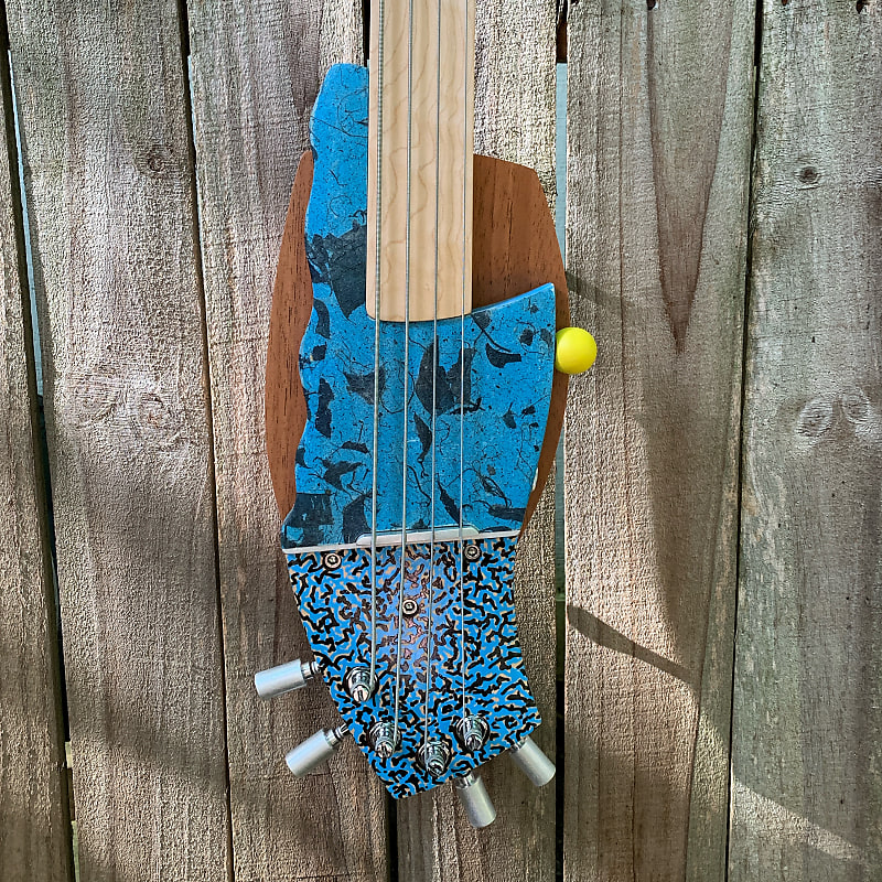 Malinoski Pistol-Fish #469 Fretless Headless Luthier Built | Reverb