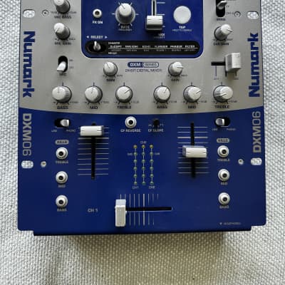 Numark DMX06 Mid-2010s - Blue/Silver | Reverb
