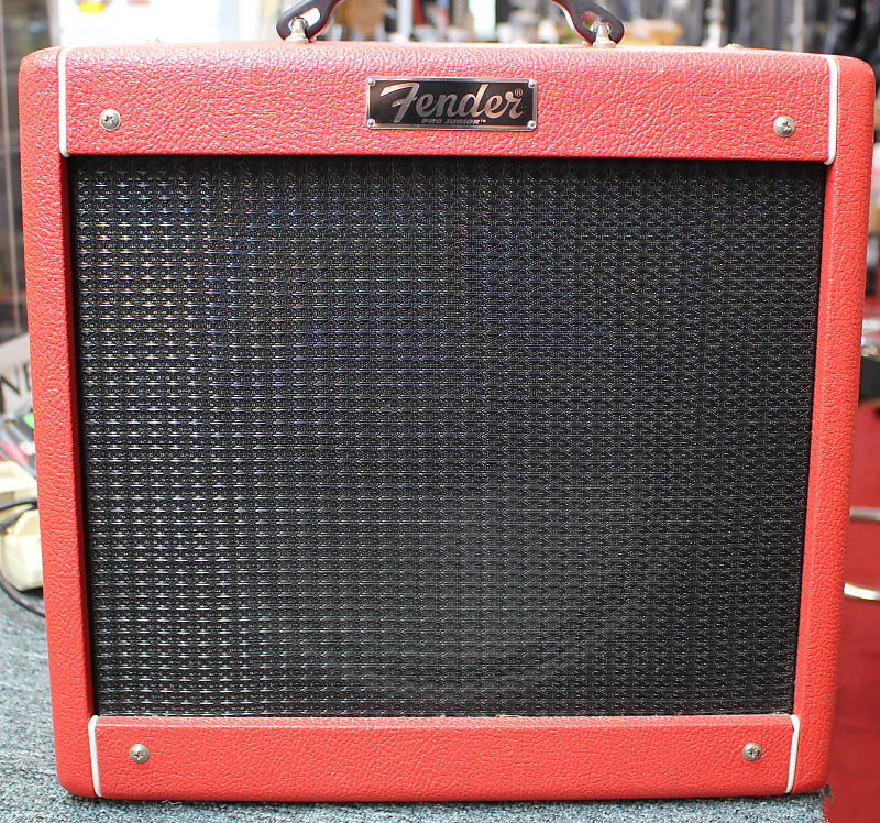 Fender Pro Junior III 15 Watt Tube Guitar Amplifier Red | Reverb