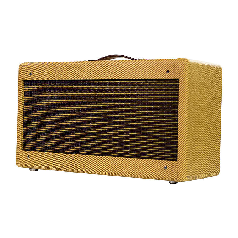 Mojotone Fender Tweed Deluxe Style Head Guitar Amp Cabinet | Reverb
