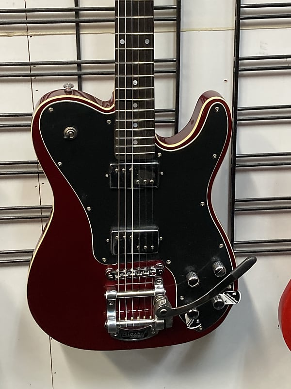 Schecter Diamond series Tele with Bigsby Red | Reverb