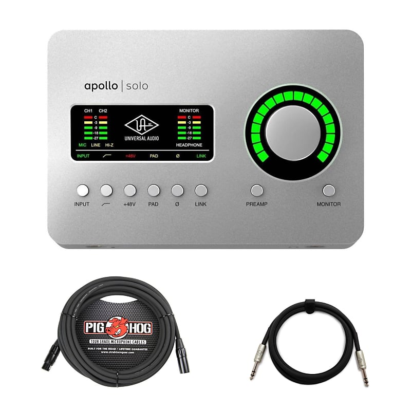 Universal Audio Apls He Apollo Solo Recording Interface Reverb