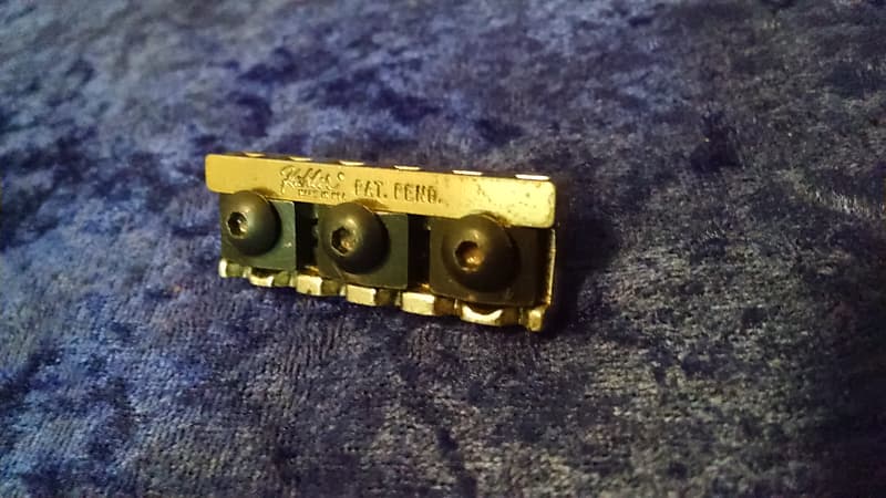 1980s Kahler Spyder Gold Locking nut (PAF) | Reverb