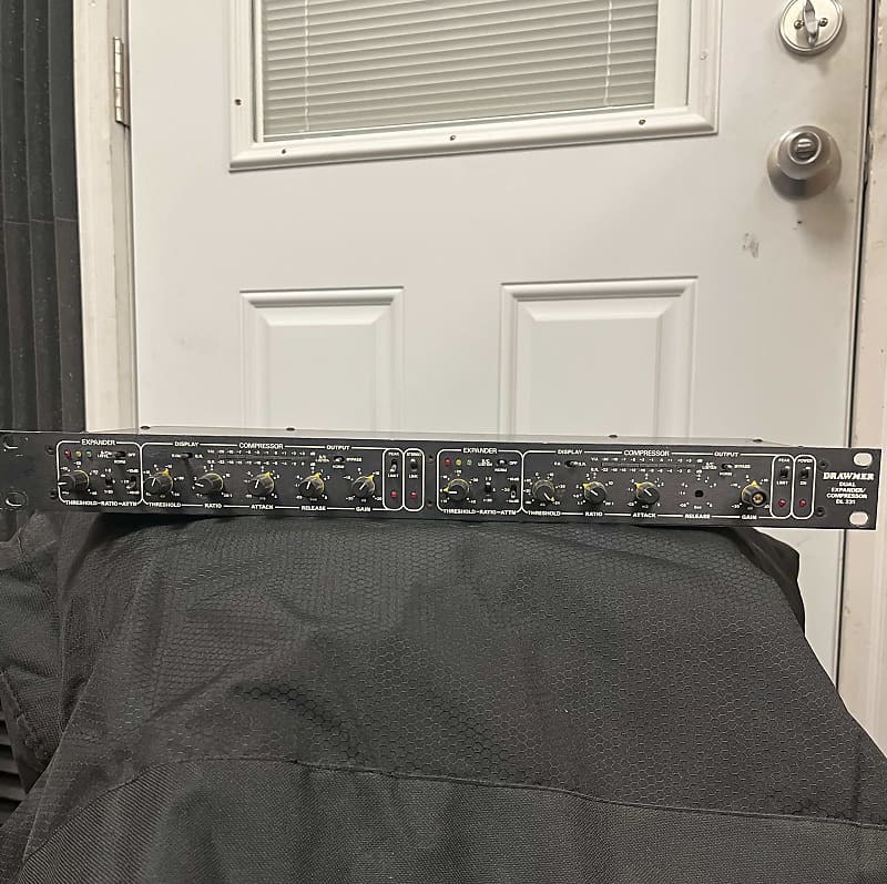 Drawmer DL231 DL 231 Dual Channel Expander Compressor Limiter | Reverb